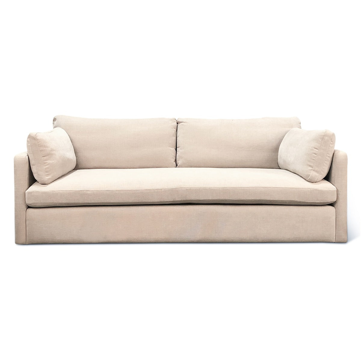 83" Oat Chenille Upholstered Sofa – Wool&Loom